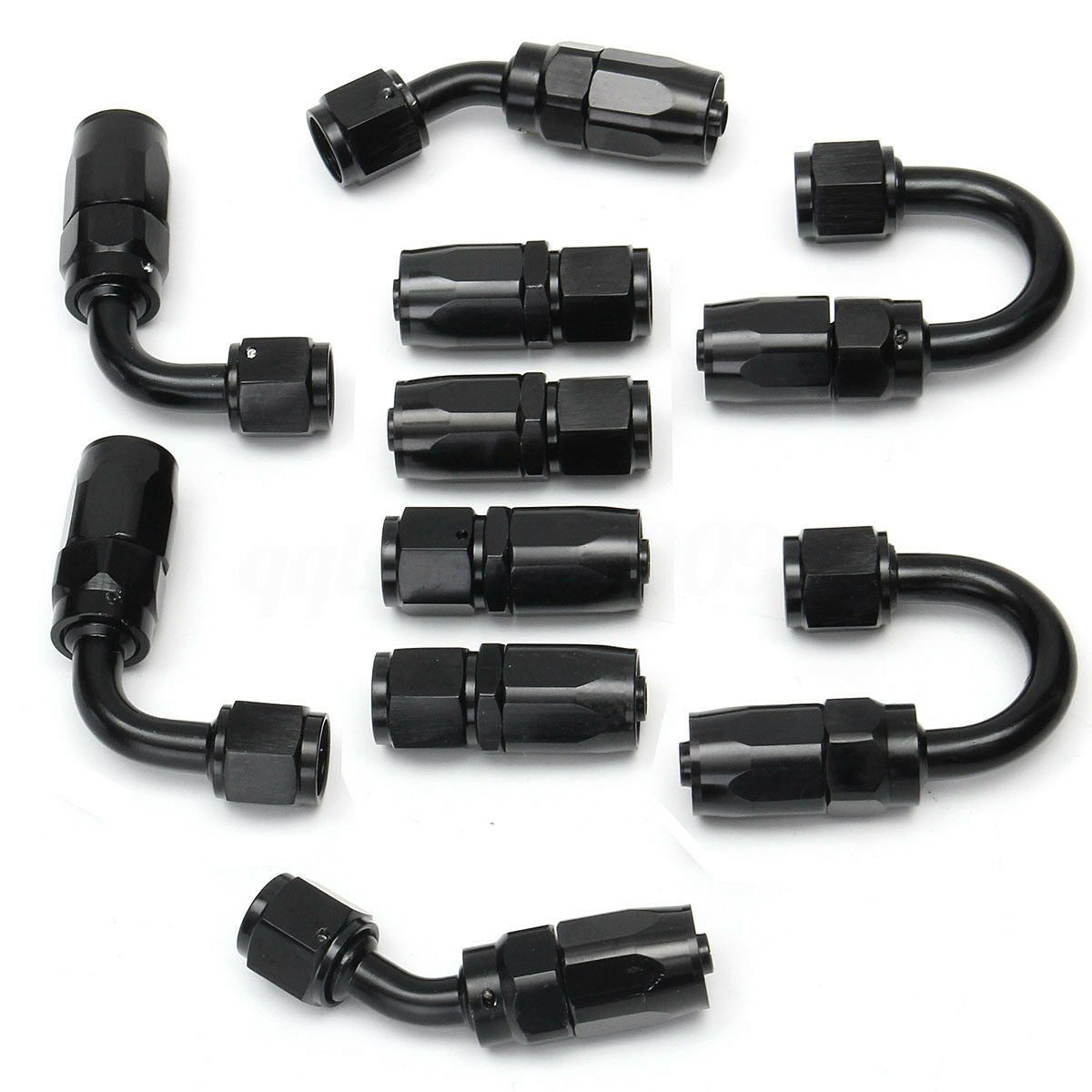 5M AN6-6AN Nylon Steel Braided Oil Fuel Line W/ Fitting Hose End Adapt– salelink.co.nz