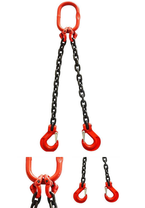 1m Heavy Duty Lifting Chain Sling Lifts 1 Ton With 2 Legs– salelink.co.nz