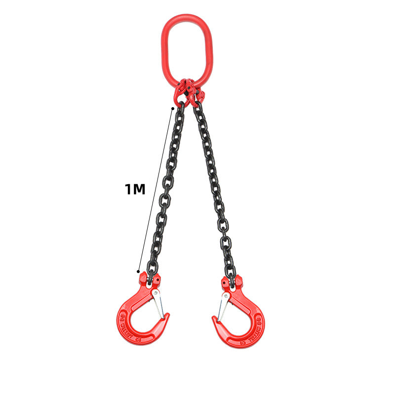 1m Heavy Duty Lifting Chain Sling Lifts 1 Ton With 2 Legs– salelink.co.nz