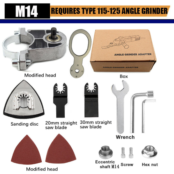 M14 Angle Grinder Converter Oscillating Tool Adapter– salelink.co.nz
