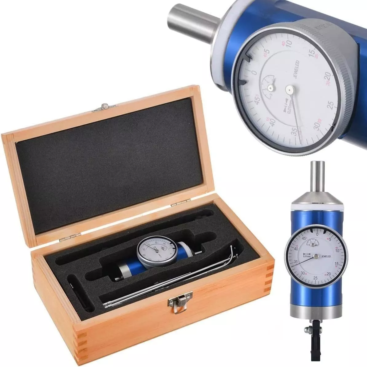 Coaxial Centering Indicator 0.01mm Milling Machine 0-3mm Alignment Dia ...