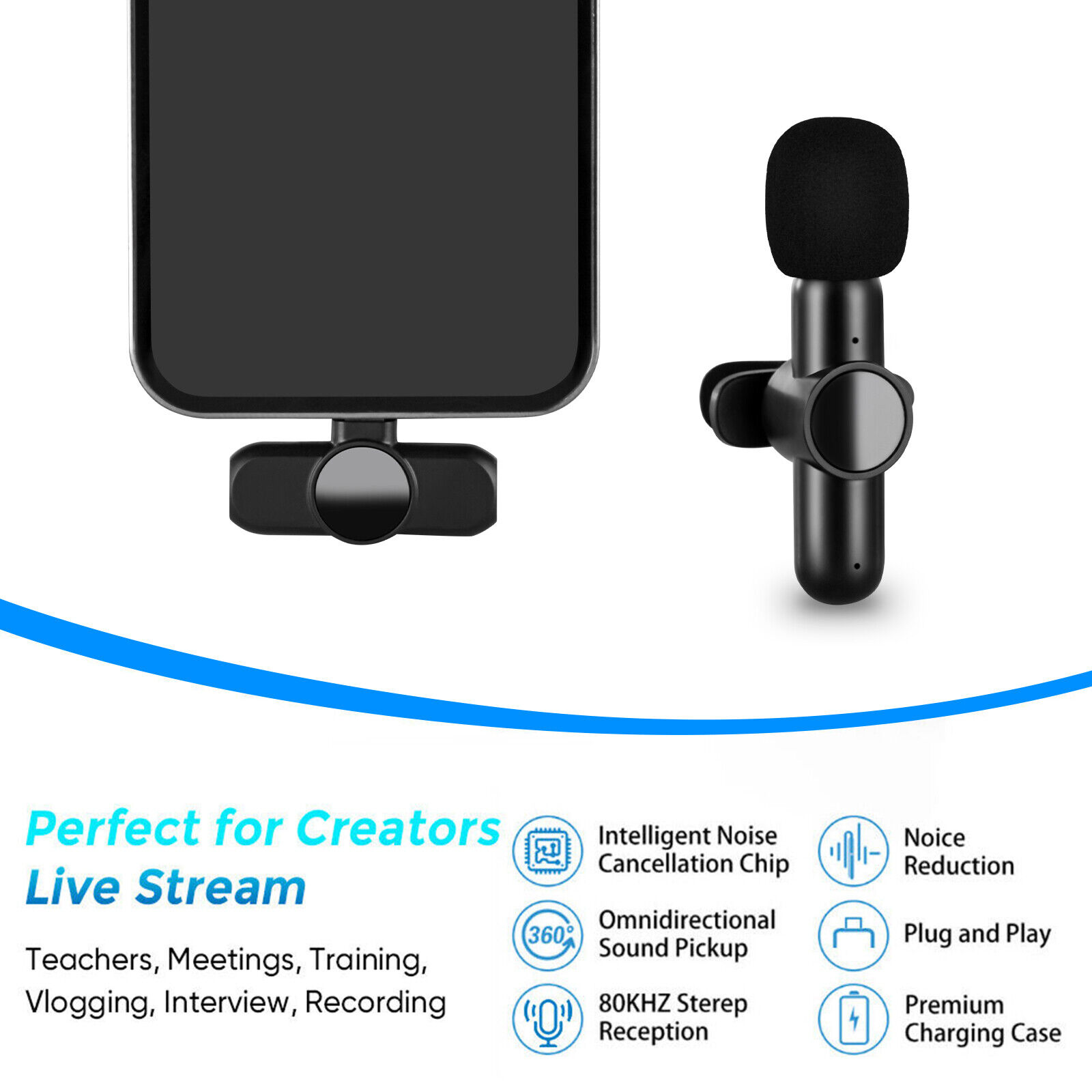 Wireless Microphone for iPhone– salelink.co.nz