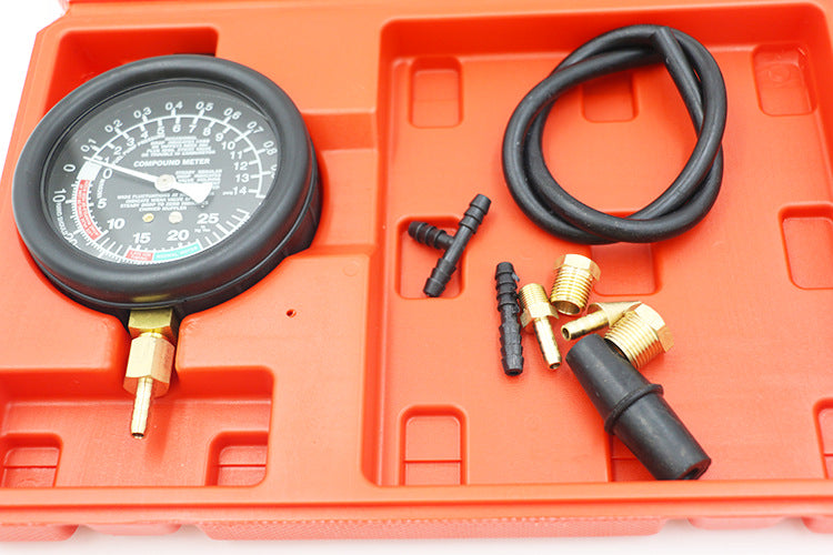Fuel Pump Vacuum Gauge Pressure Tester Carburetor Valve Pressure Test ...