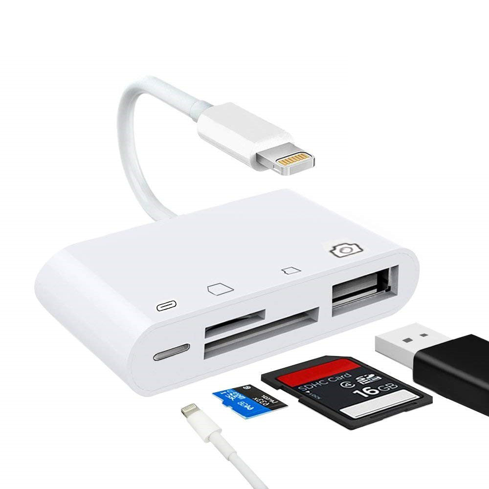 4 in 1 Camera Card Reader– salelink.co.nz