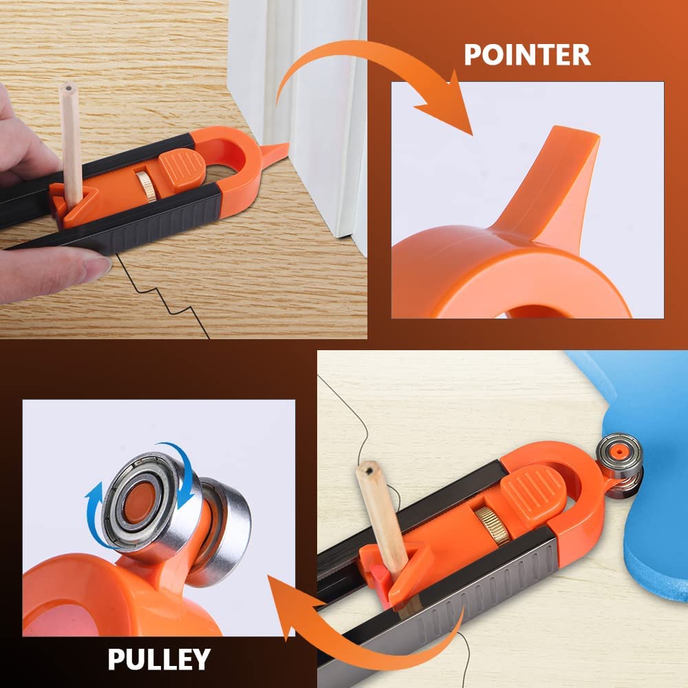 Profile Scribing Ruler Contour Gauge– salelink.co.nz