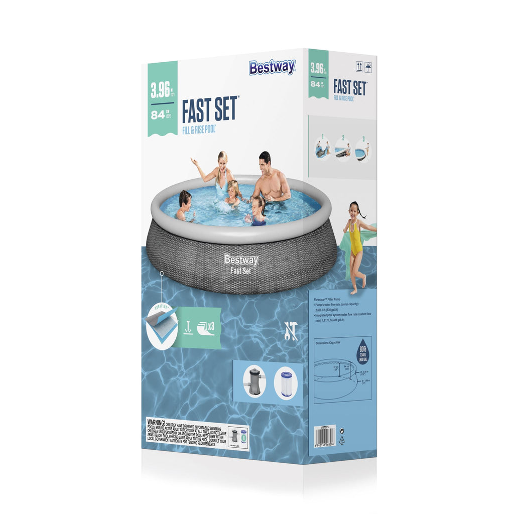 Bestway 3.96m x 84cm Swimming Pool Set– salelink.co.nz