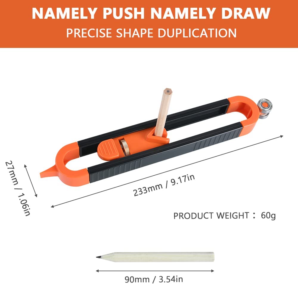 Profile Scribing Ruler Contour Gauge– salelink.co.nz