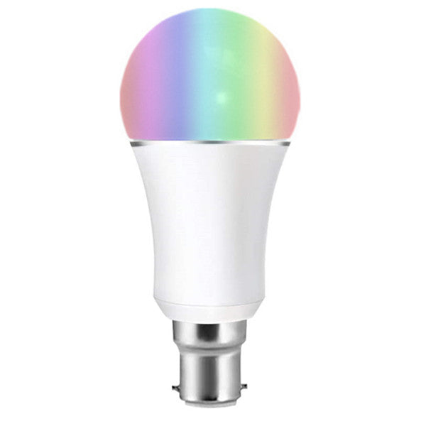 B22 Bayonet Smart Bulb Wireless WiFi Remote Control Light for Alexa Go ...