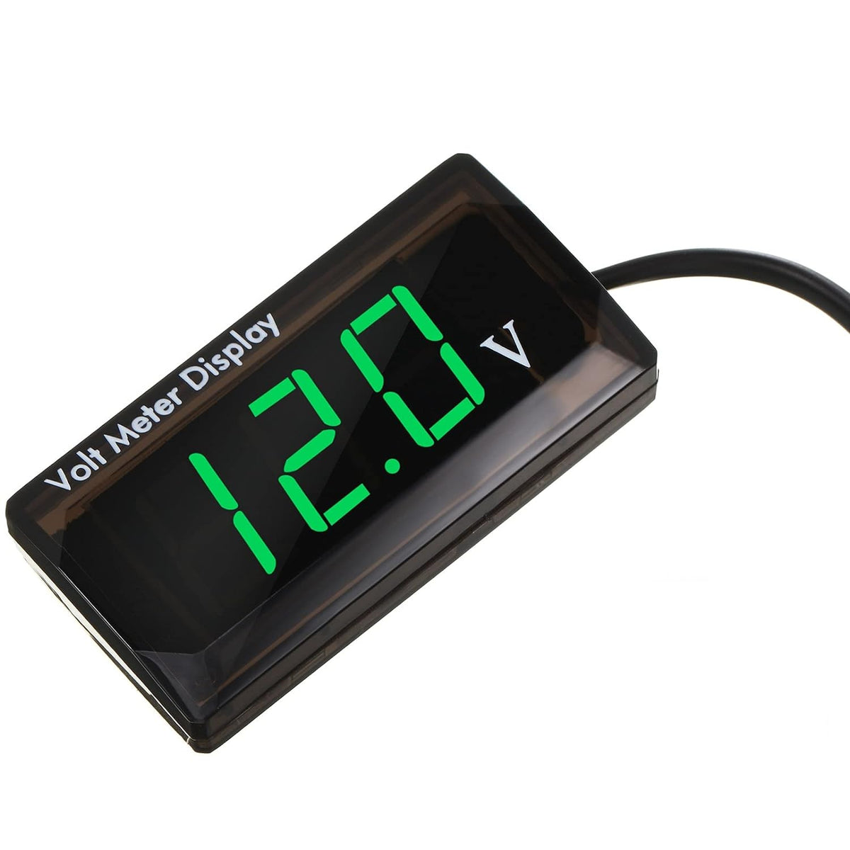 DC 12V LED Digital Monitor Volt Meter Display Battery Gauge Voltage Ca ...