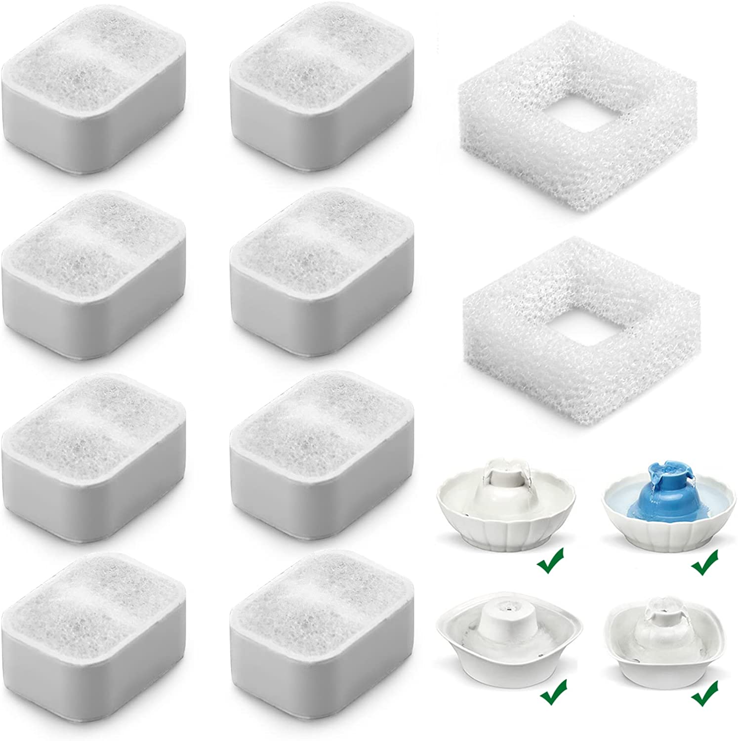 Filter for iPettie Tritone Ceramic Pet Drinking Fountain– salelink.co.nz