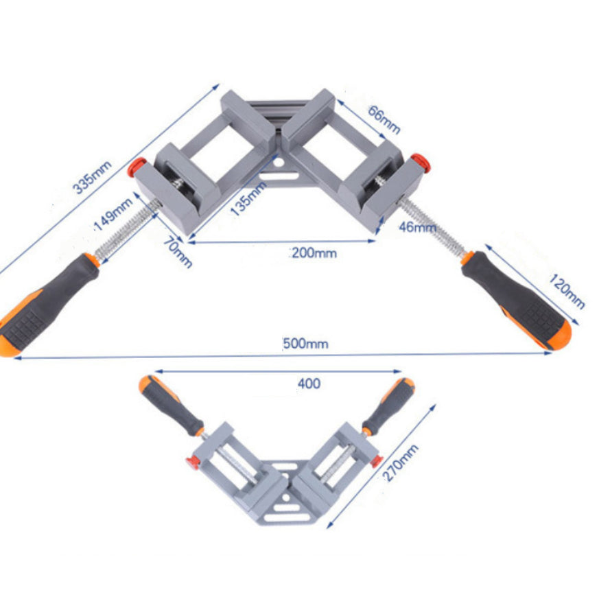 90 Degree Right Angle Corner Clamp Woodworking Wood Jigs Clamps Tools ...