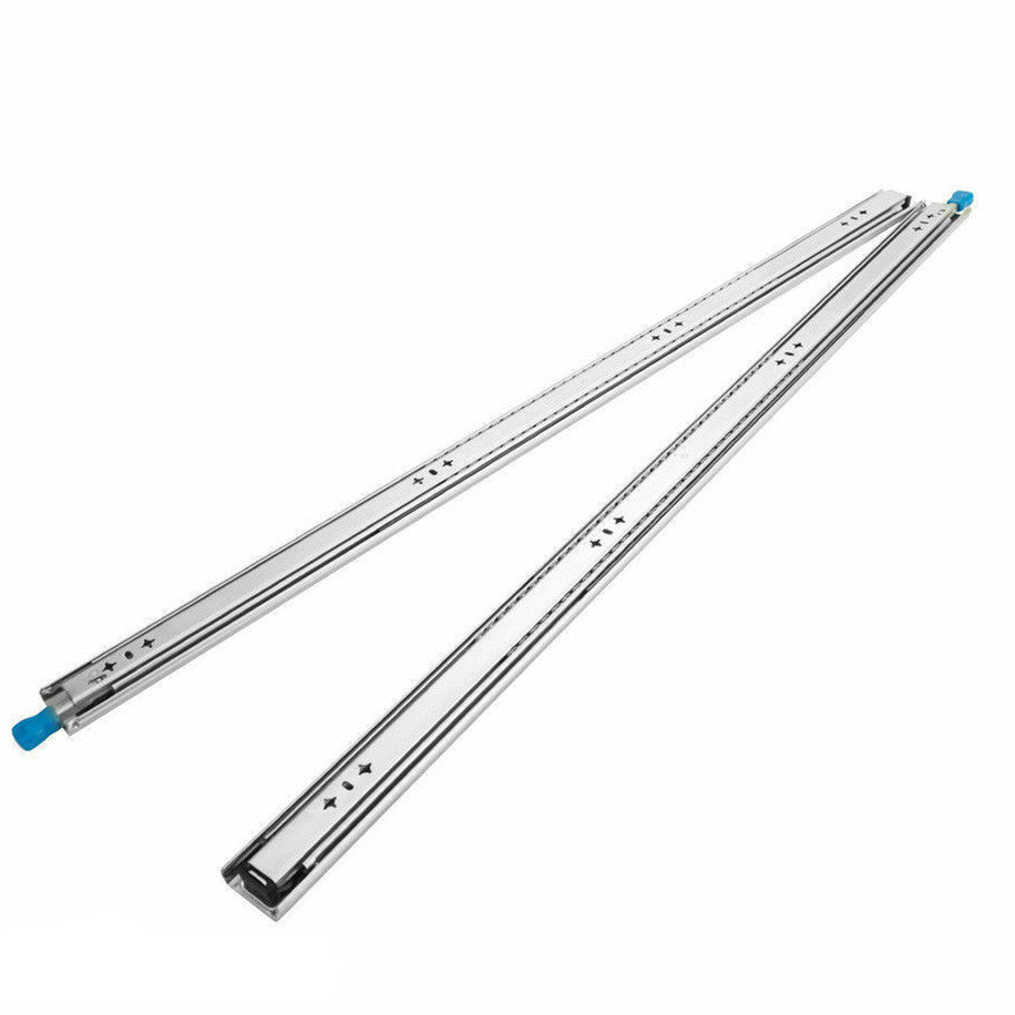 50kg Locking Drawer Slides / Runners 1000mm 4wd Trailer Fridge Draw ...