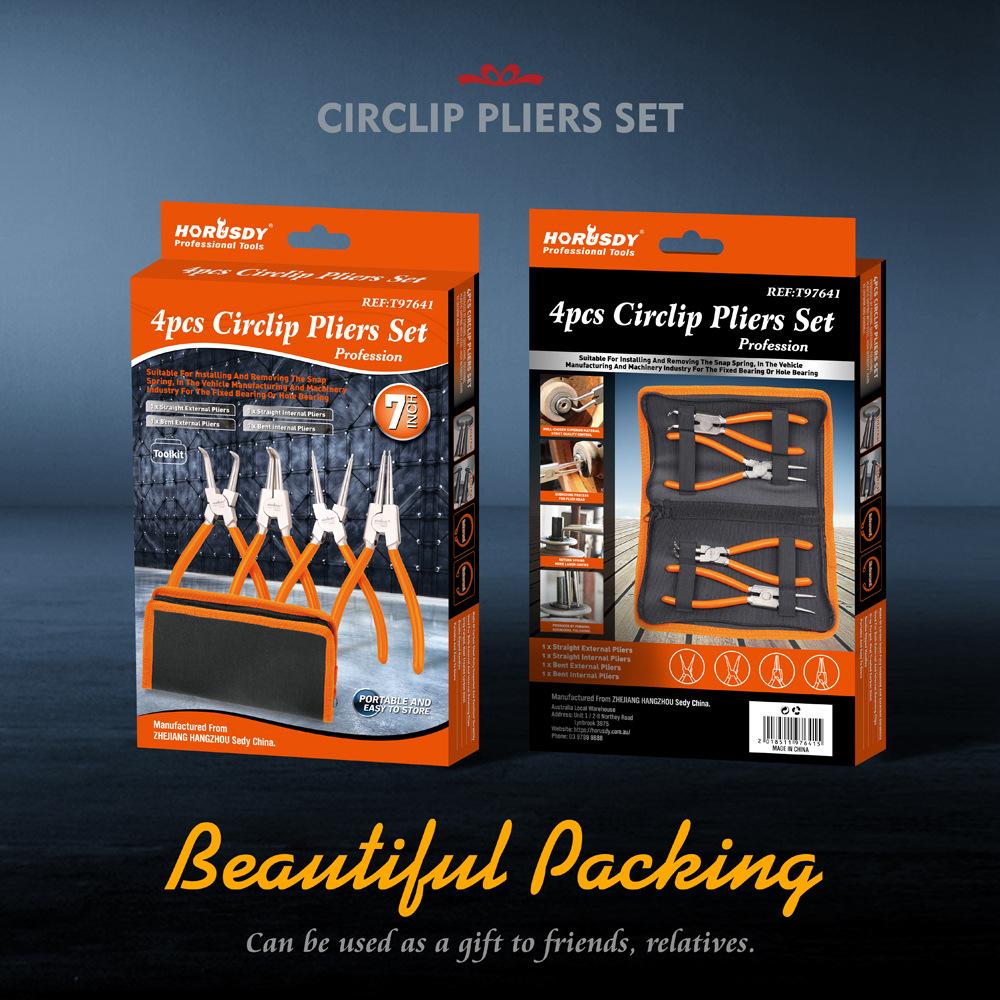 4pcs 7" Circlip Pliers Set– salelink.co.nz