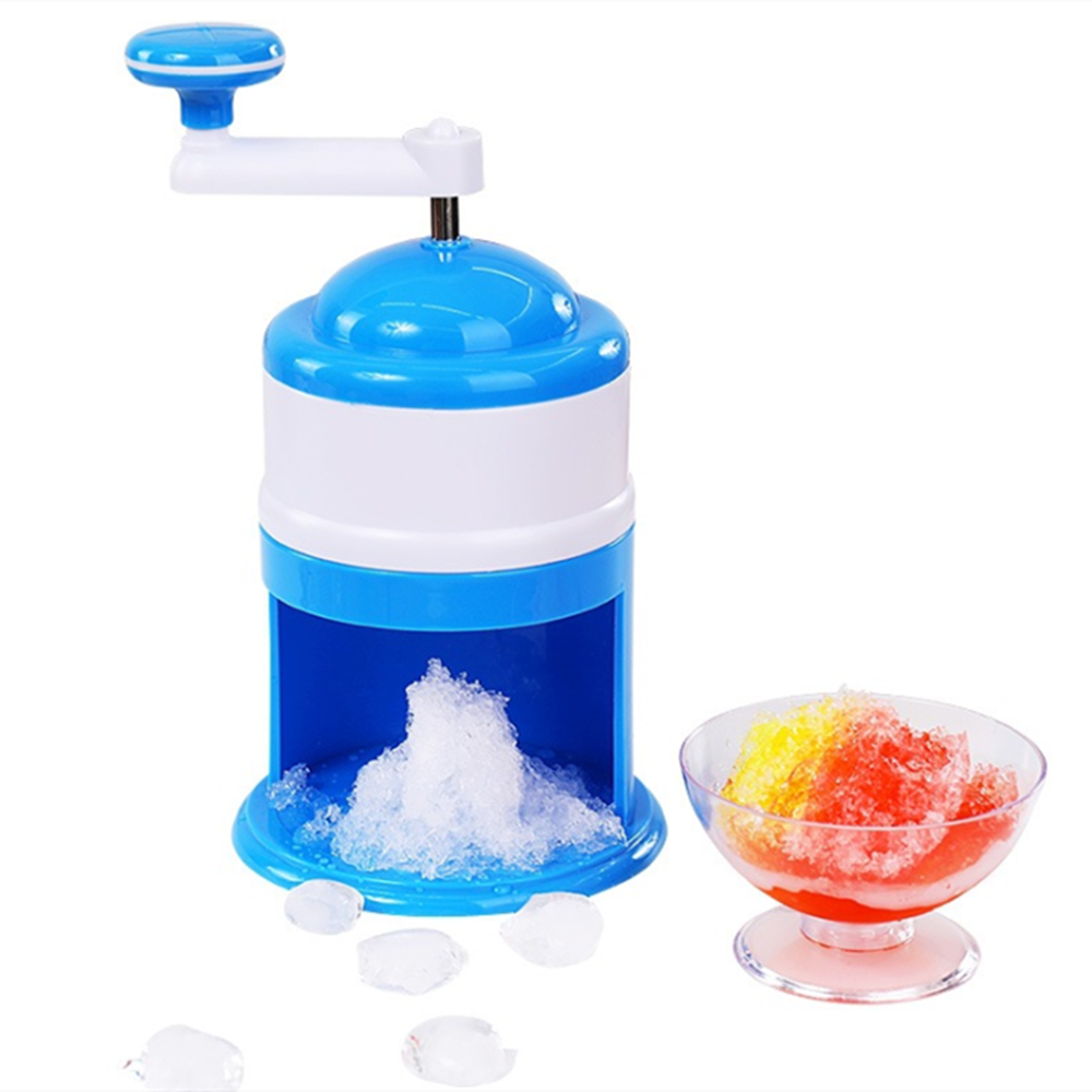 Manual Ice Shaver Machine Hand Crank Premium Ice Crusher Snow Cone Mak ...