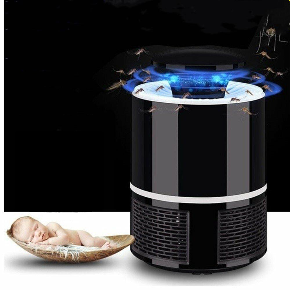 USB Mosquito Insect Killer Electric LED Light Fly Bug Zapper Trap Catc ...