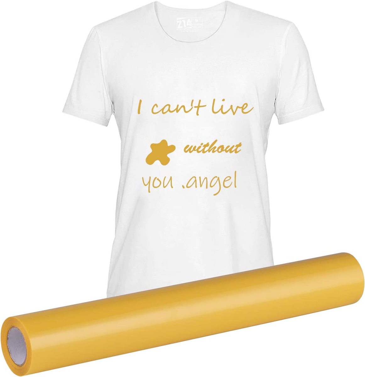 30x300cm Heat Transfer Vinyl Paper - Yellow– salelink.co.nz