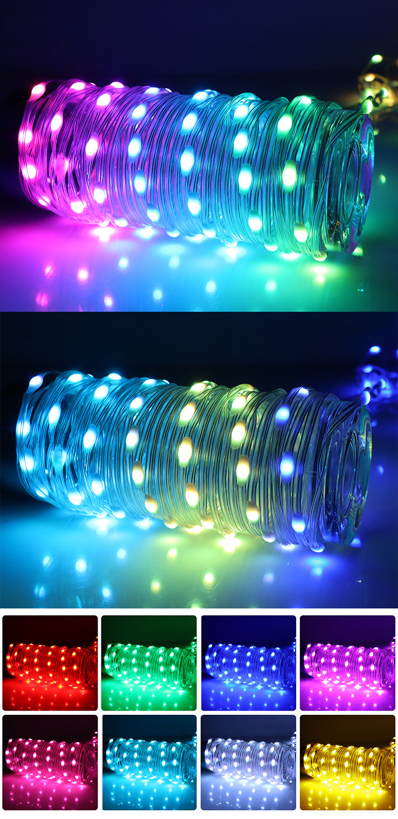 2M Smart LED String Lights RGBIC Strip– salelink.co.nz