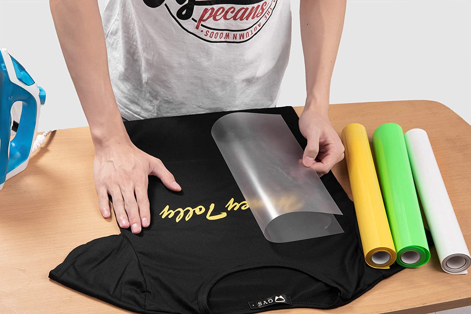 30x300cm Heat Transfer Vinyl Paper - Yellow– salelink.co.nz