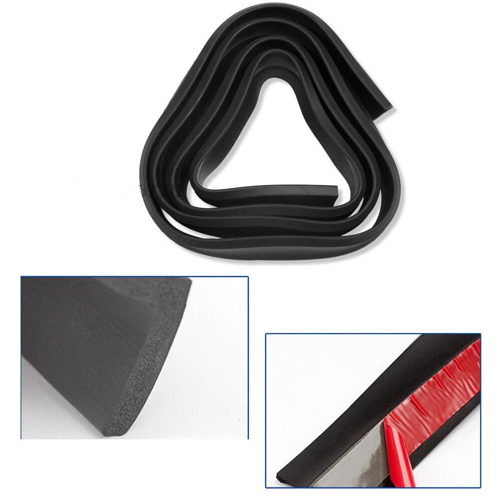 Car Front Bumper Lip Skirt Protector Splitter Body Spoiler Rubber Univ ...