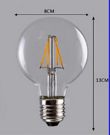 E27 6W LED Bulb G80– salelink.co.nz