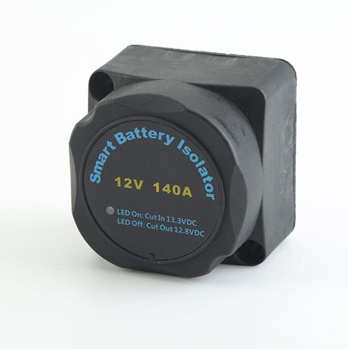 12V Dual Battery System Kit 140A Smart Isolator Cable Charger Wiring T ...