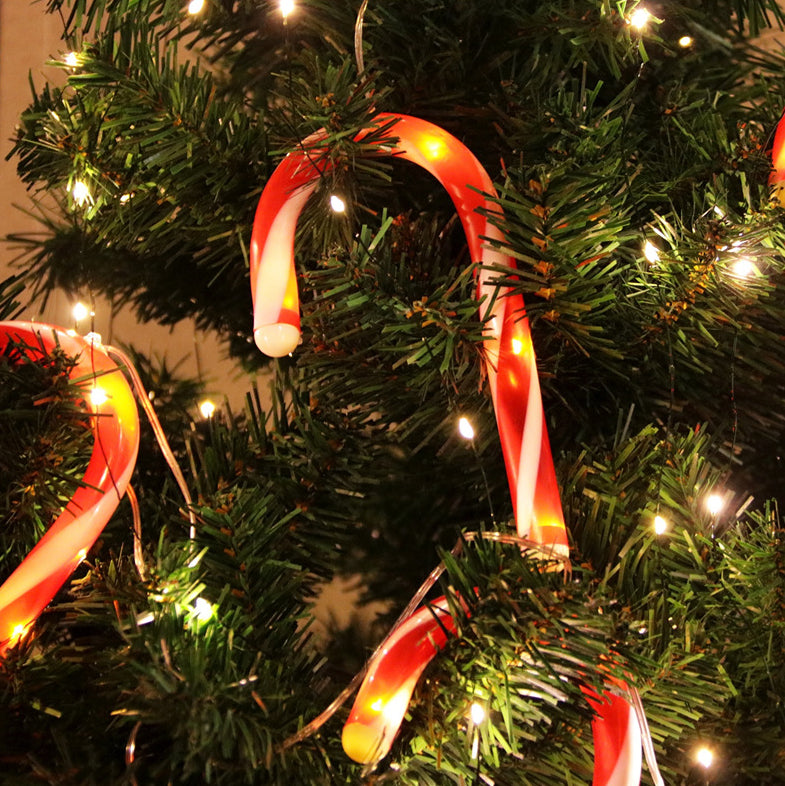 Holiday Christmas Xmas Candy Cane String Lights– salelink.co.nz