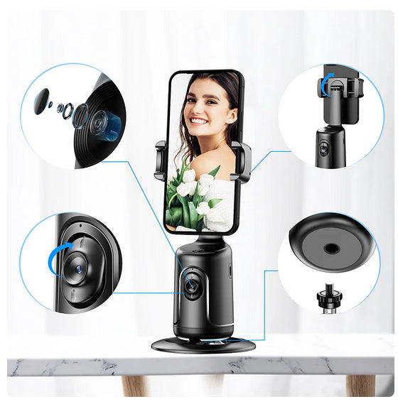 Auto Tracking Phone Holder White– salelink.co.nz