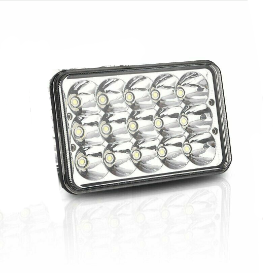 45W LED Headlight Replace Projector Rectangular Headlamp– salelink.co.nz