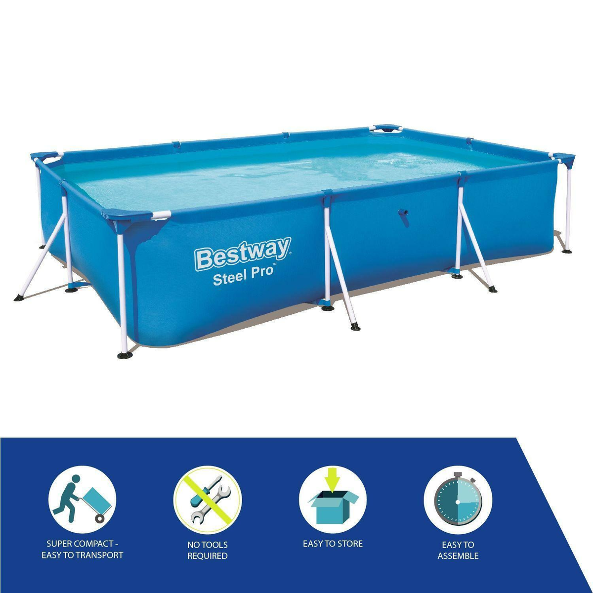 Bestway Swimming Pool 300x200x66cm– salelink.co.nz