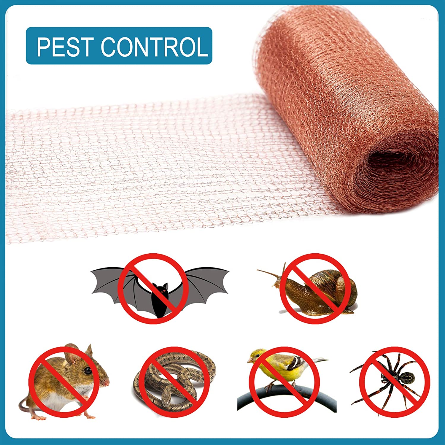 6m Fine Wire Mesh Roll Pure Copper Mesh Rodent Pest Control– salelink.co.nz