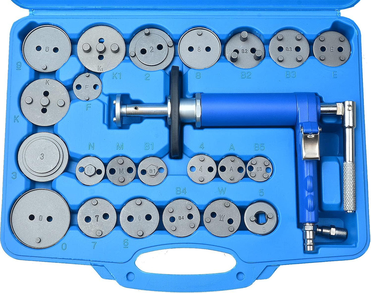 23PCS Pneumatic Brake Caliper Piston Wind Back Compression Spreading T ...