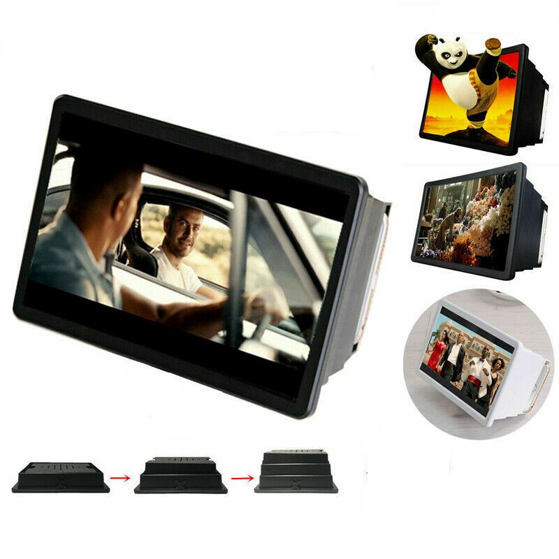 3D Magnifier Retractable Amplifier Mobile Phone Screen HD Magnifier Un ...