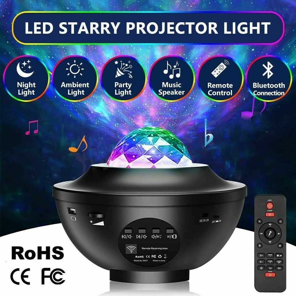 LED Galaxy Starry Night Light Galaxy Projector Light– salelink.co.nz