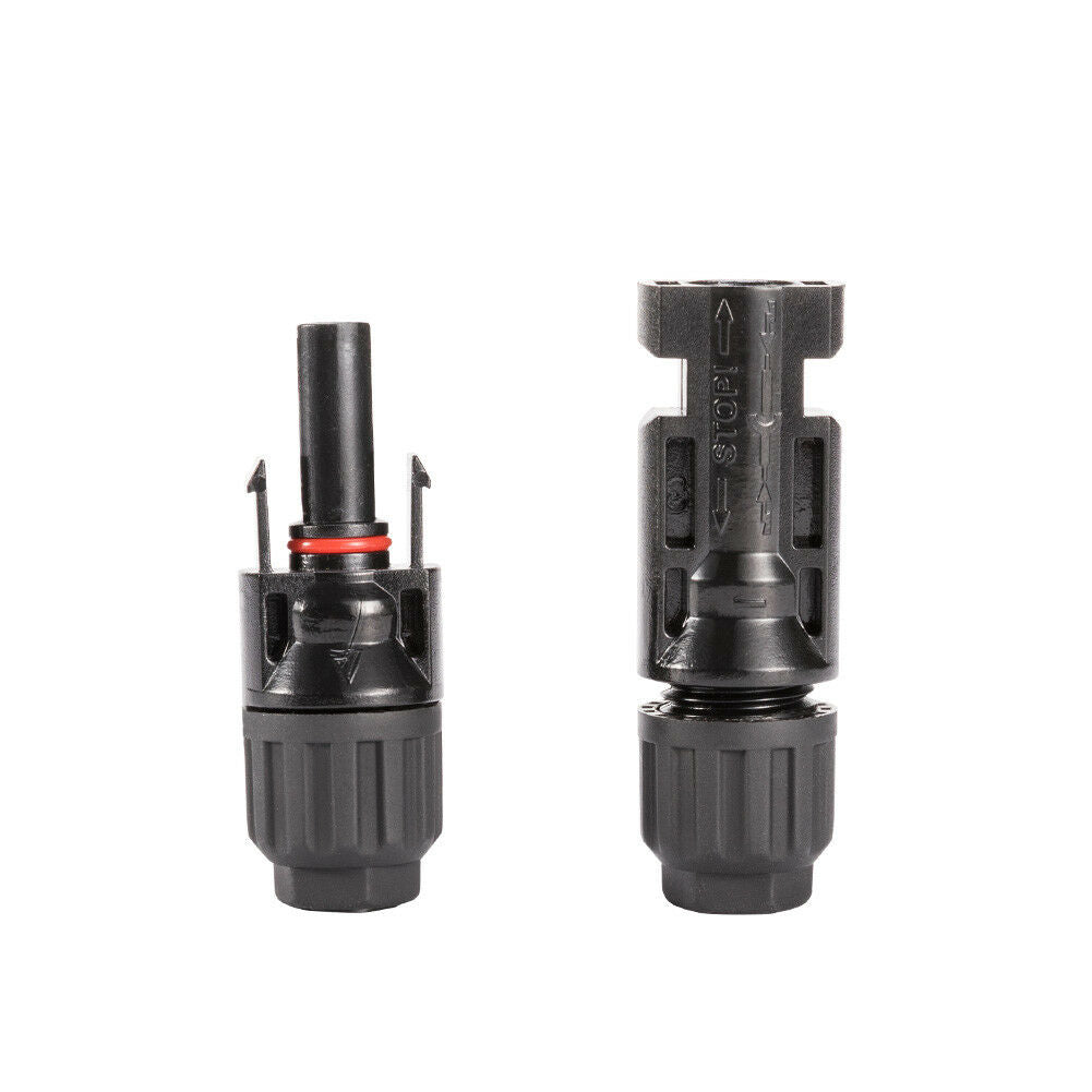 10 Pairs MC4 Connectors Solar Panel 30A Line Plug Socket Male & Fe ...