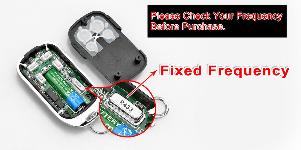 1x Universal Replacement Garage Door Gate Car Cloning Remote Control K ...