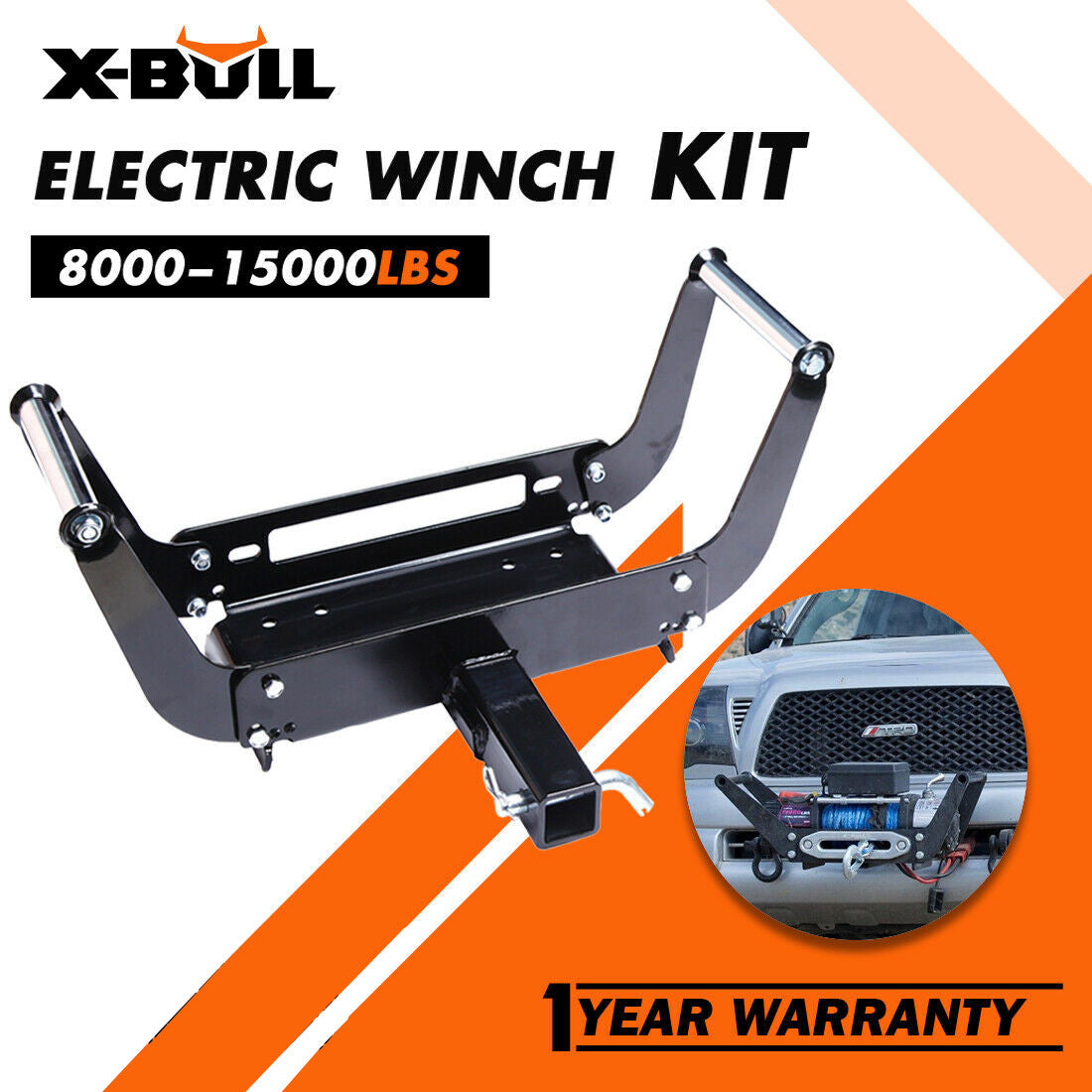 X-BULL Winch Cradle Mount Mounting Plate Bracket– salelink.co.nz