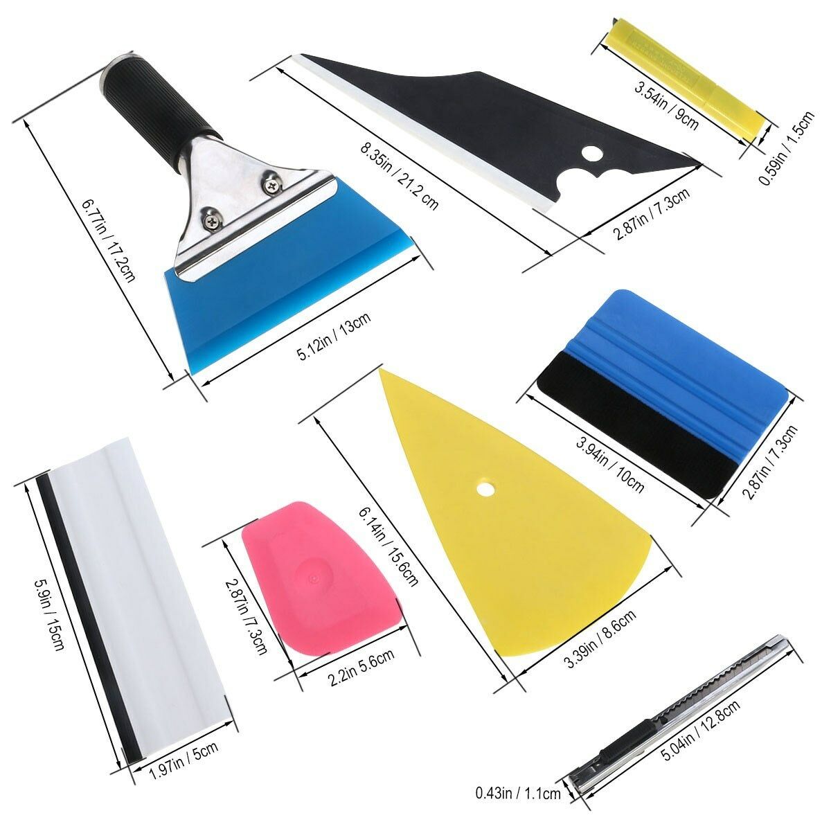 Car Window Tint Tools Kit Scraper Film Tinting Installation– salelink.co.nz