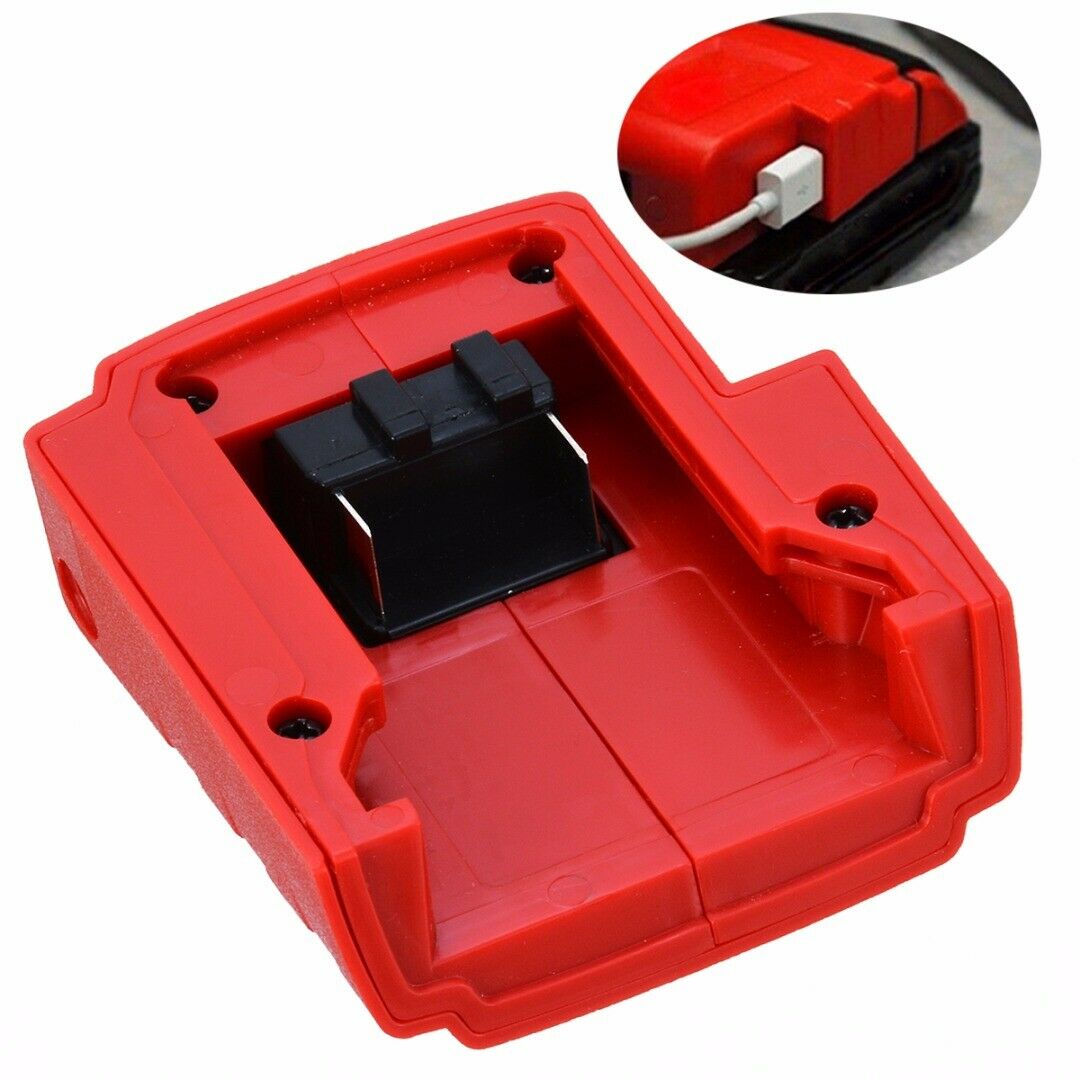 Power USB Charger Adaptor Fit Milwaukee 49-24-2371 M18 Controlled Tool ...