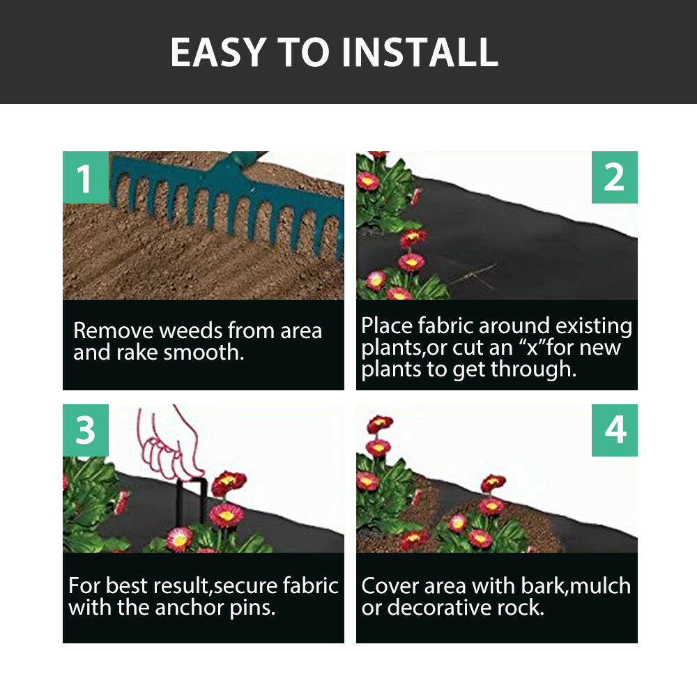 Weedmat - 2M x 100M Weed Control Mat– salelink.co.nz