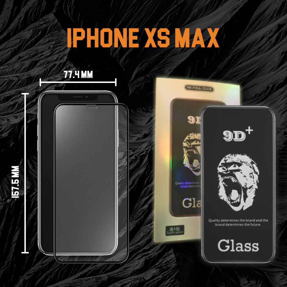 iPhone XS MAX 9D+ Tempered Glass Screen Protector– salelink.co.nz