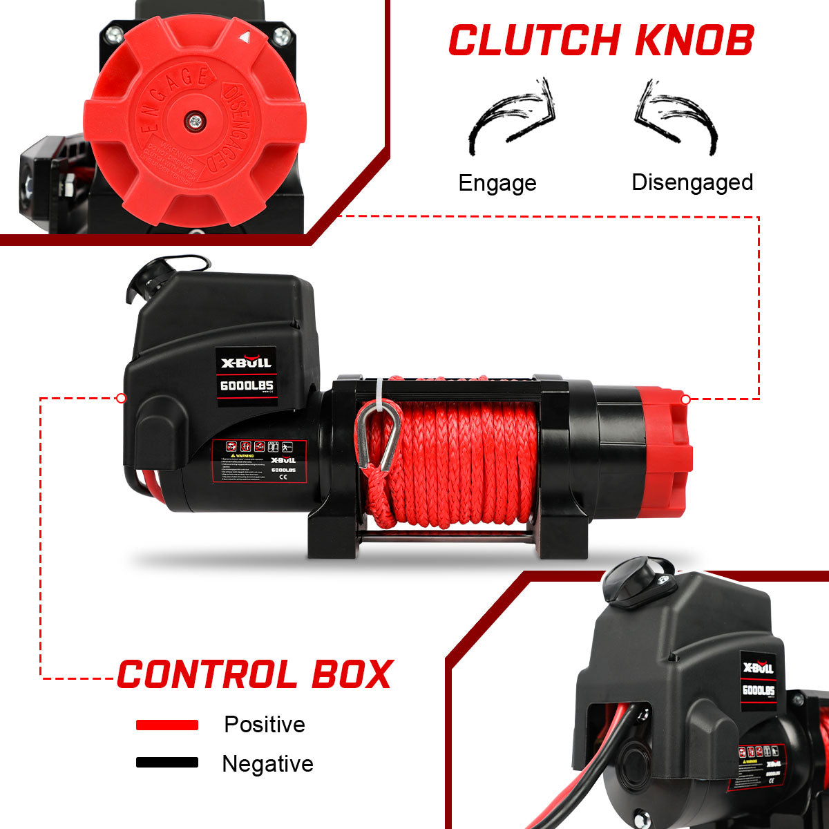 X-BULL Electric Winch 6000LBS– salelink.co.nz